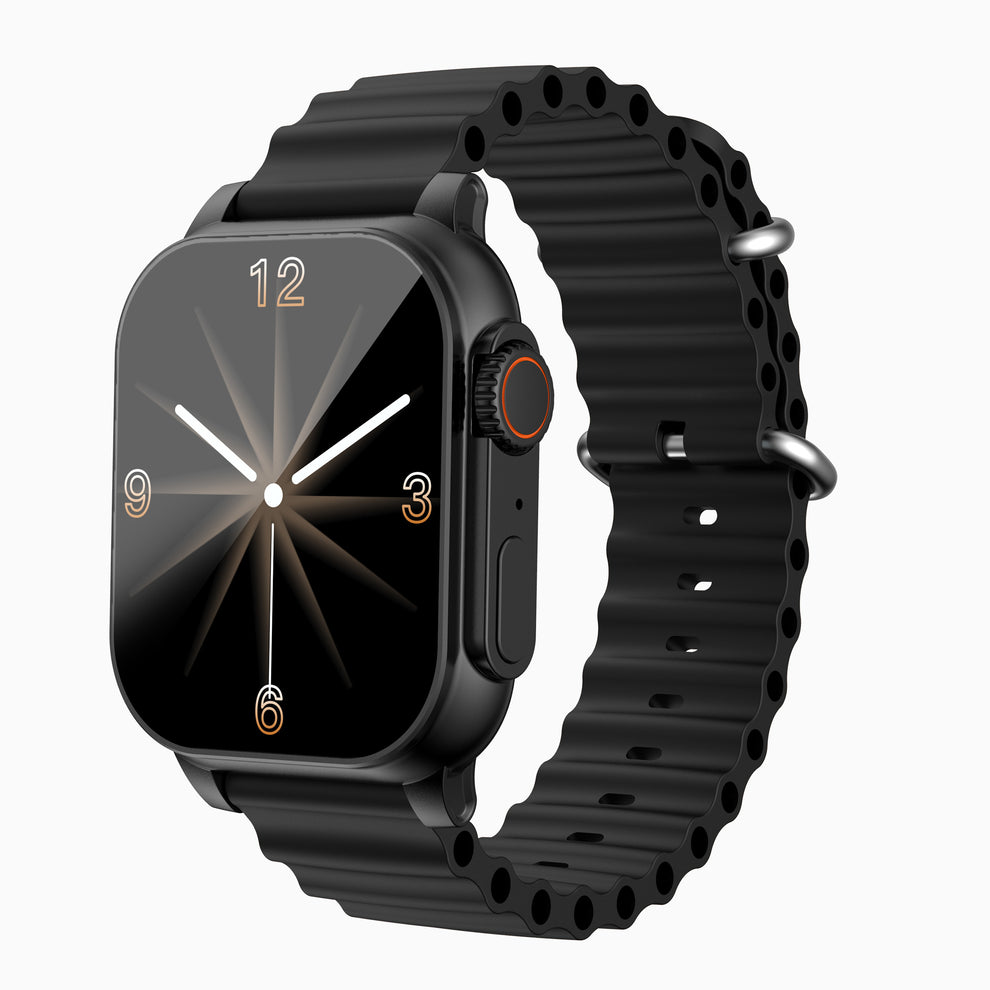 FitSmart Elite XL Smartwatch with AMOLED Display GPS Bluetooth Waterpr ...